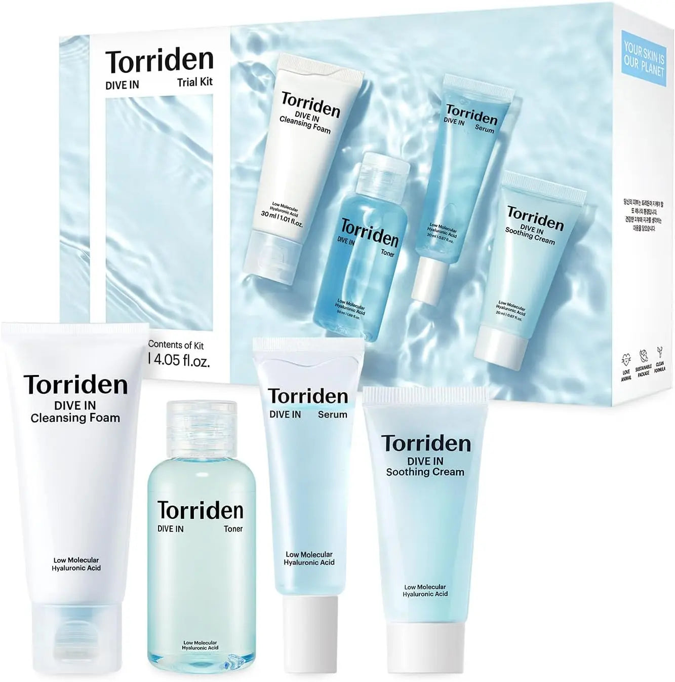 Torriden Trial Kit | Hydrating & Soothing | Seouléa